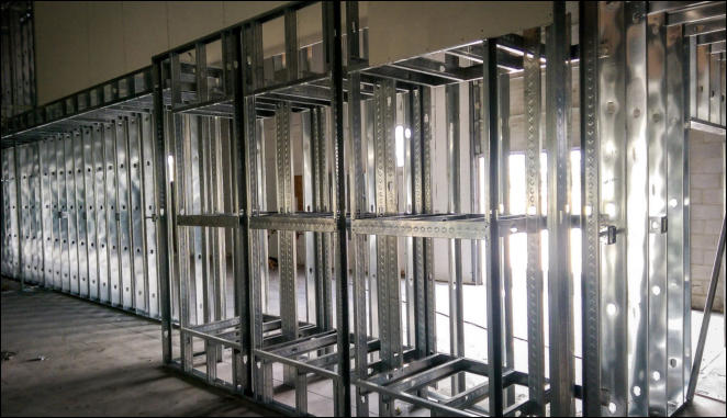Commercial Interior Metal Stud Framing Contractor in Cleveland, Akron ...